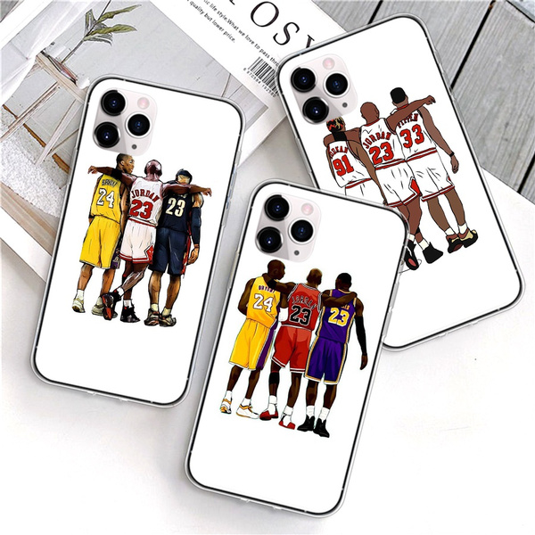 Great Legend Basketball Players Phone Case for IPhone 12 11 11Pro 11Pro ...