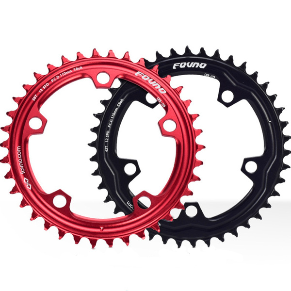 Narrow Wide 110BCD Road Bike Chainring Road Bicycle Chain Ring 38T 40T ...