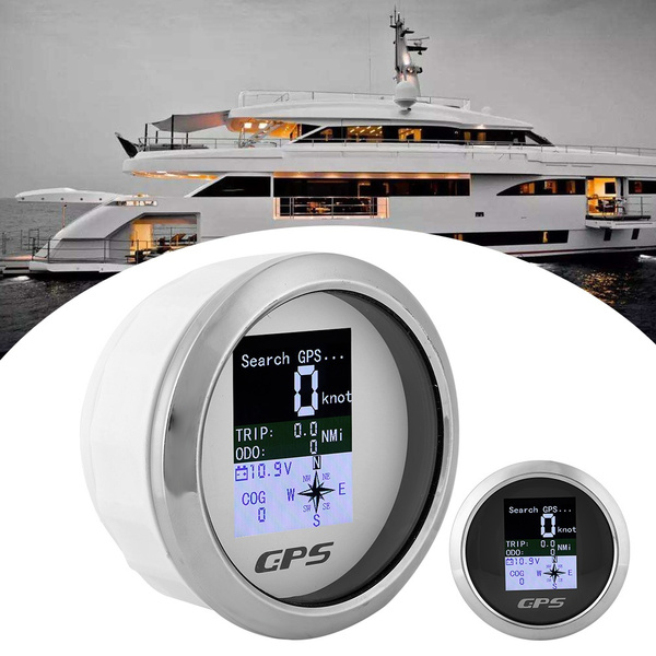 W Pro GPS Speedometer Odometer Waterproof For Car Boat Engineer ...