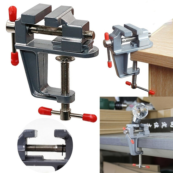 Mini Vise Table Vise DIY Tool Mini Bench Vise Aluminum Alloy Small Vise ...