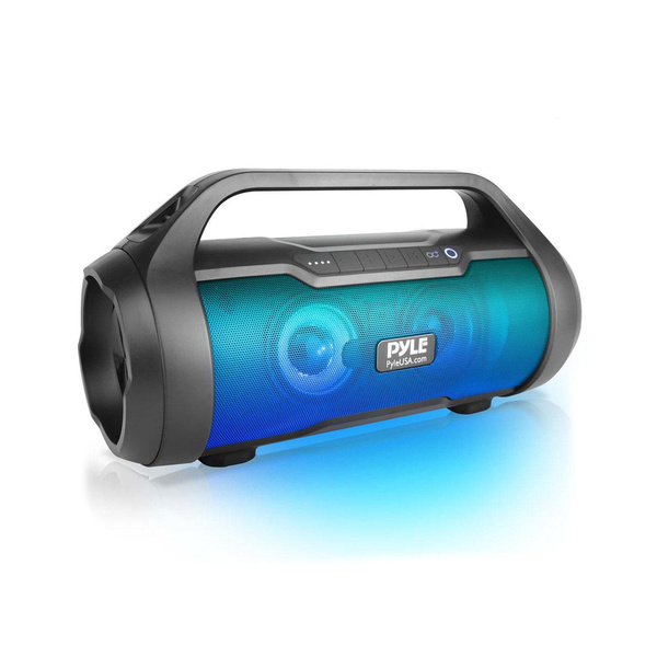 Pyle 500 Watt Portable Bluetooth Wireless BoomBox Speakers Stereo (Open ...