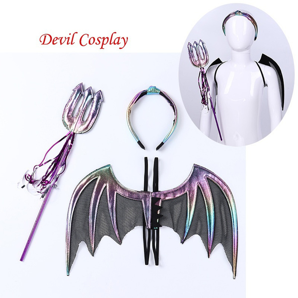 Devil Costume Accessory Set Demon Costume Accessories Kit Includes ...