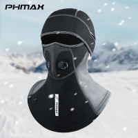 PHMAX Fleece Ski Mask Windproof Skiing Face Mask Filters Winter Keep ...