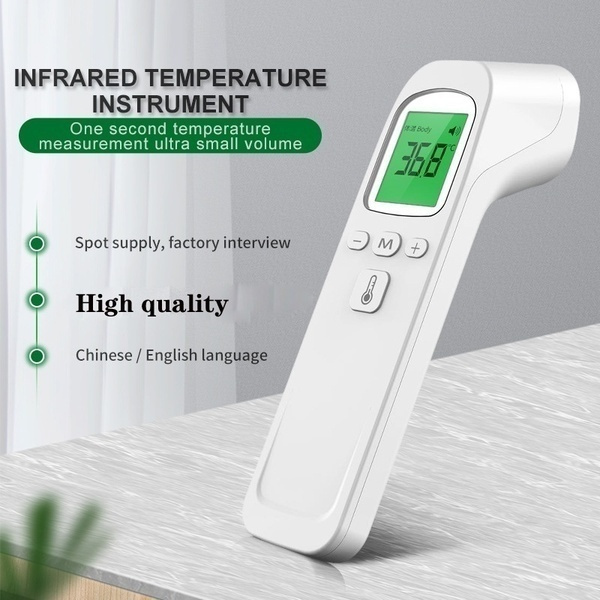 Lcd Display Infrared Forehead Thermometer Digital Laser IR Contactless ...