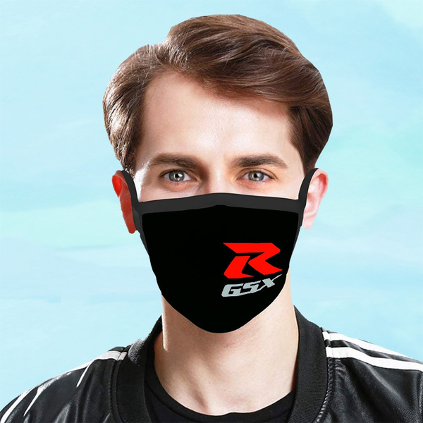 New Fashion Suzuki Gsx-R Face Mask Reusable Mask Allergy-Proof Fashion ...