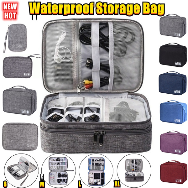Digital Bag Storage Bag Multifunctional Data Cable Waterproof Storage ...