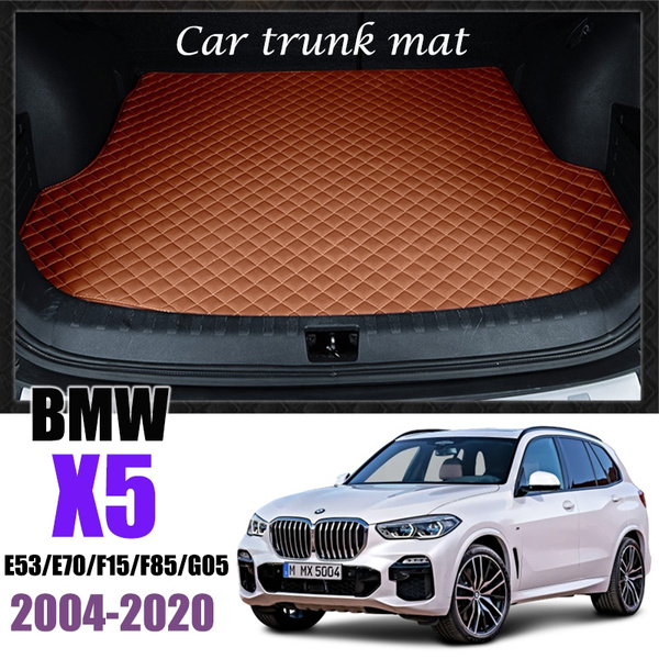 Custom Leather Car Trunk Mats For BMW X5 E53 E70 F15 F85 G05 2004-2020 ... Custom Leather Car Trunk Mats For BMW X5 E53 E70 F15 F85 G05 2004-2020 ...