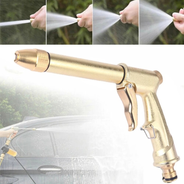 High Pressure Water Spray Adjustable Nozzle Car Washing Garden Tool ...