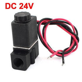 DC 24V 1/4 BSP Pneumatic 2 Way Electric Air Pressure Solenoid Valve | Wish