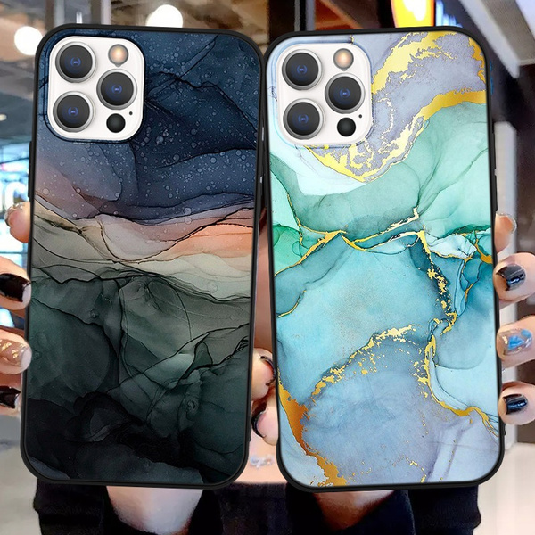 Marble Gilt Phone Case for iPhone 12 Pro Max 12 Mini 11 Pro Max iPhone ...