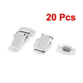 20pcs Metal Spring Loaded Clamp Clip Case Box Chest Trunk Toggle Latch ...