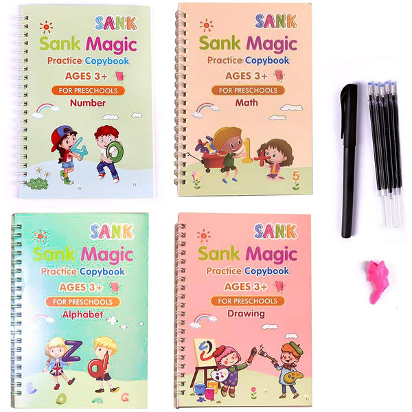 Magic Practice Copybook for Kids - The Print Handwiriting Workbook ...