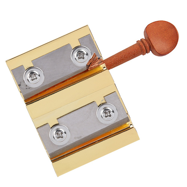 4/4 Violin Peg Shaver, Golden Violin Peg Shave Knife Cutter Musical ...