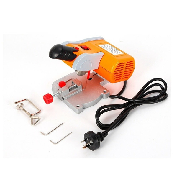 1/2'' Mini Bench Cut-off Saw Set Table Saw Miter Wood Plastic Metal ...