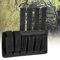 Outdoor Magazine Pouches Black Six Pack Double Stacked Magazine Mag ...