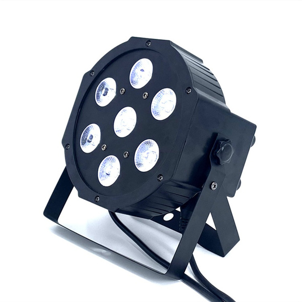 Stage Party Light Par 7x12W RGBW 4 IN1 Wireless Remote Control LED The ...
