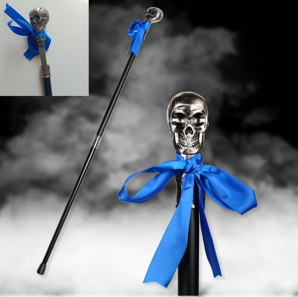 2020 Two Sections Anime Skull Walking Stick Modell Ciel Phantomhive ...