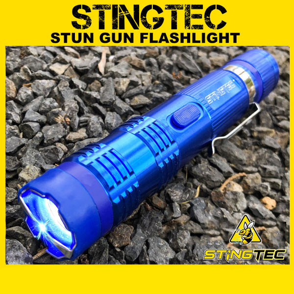 STINGTEC Tactical Stun Gun Taser Tazer Self Defense Protection Tool ...