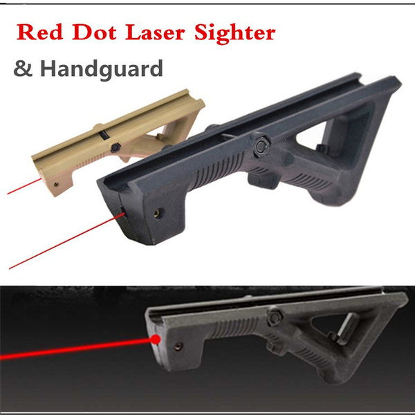 Tactical Grip Adjustable Laser Style AFG-2 PTS Angled Foregrip ...