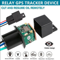 Car GPS Tracker Hidden Relay-Shape Security Tracking Anti-theft Locator ...