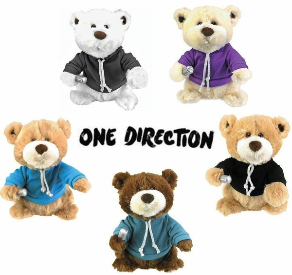 One Direction Bears on Tour Bear Assorted Singing Dancing Kids Plush ...
