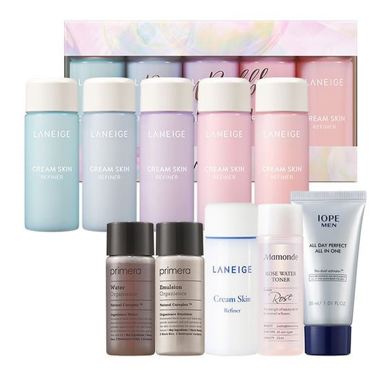 Laneige 19 Holiday Cream Skin Small Volume Special Set + AMOREPACIFIC ...