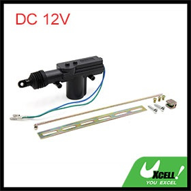 Universal DC 12V 2 Wires Auto Car Door Lock Keyless Motor Central ...