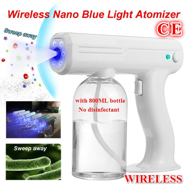 2021 Top Quality 800ML Large Capacity Wireless Rechargeable Nano Blue ...