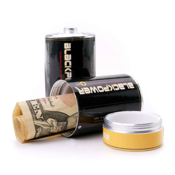 Secret Safe Battery Type-D Hidden Stash Storage Compartment Home ...
