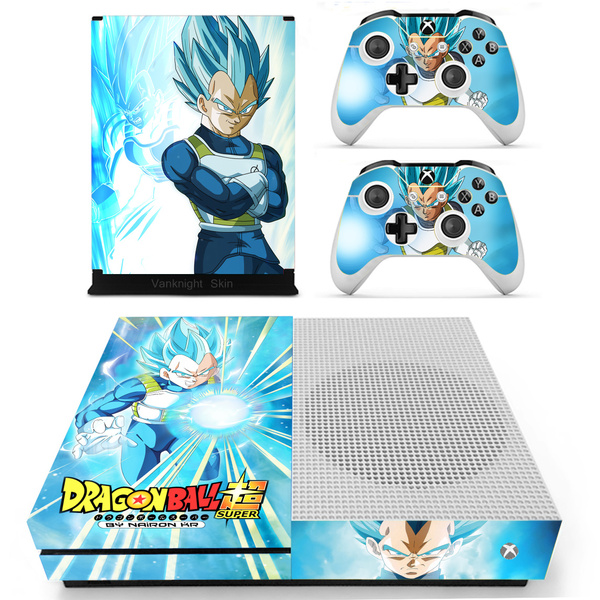 Anime Dragon Ball Z dbz Super Sayan Vegeta Decal Skin Sticker for Xbox ...