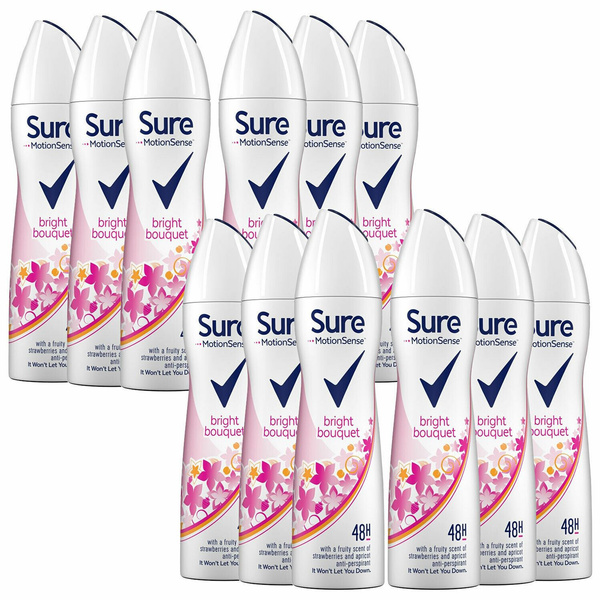 Sure Women Motion Sense Antiperspirant Deodorant, Bright Bouquet, 12 ...