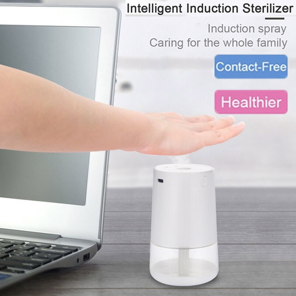 New Alcohol Disinfectant Hand Atomizer Portable Intelligent Inductive ...
