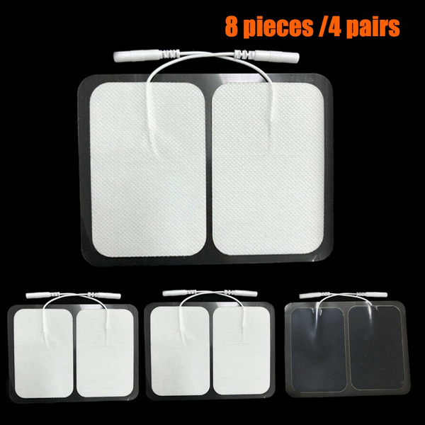 Fashion 8pcs New Replacement Electrode Pads Adhesive Gel for Tens Unit ...