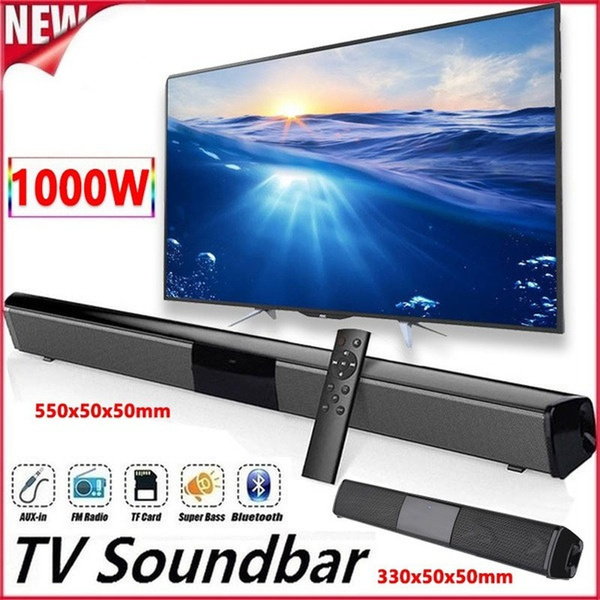 2021 New High Sound Quality Wireless Bluetooth Soundbar Hi-Fi Stereo ...