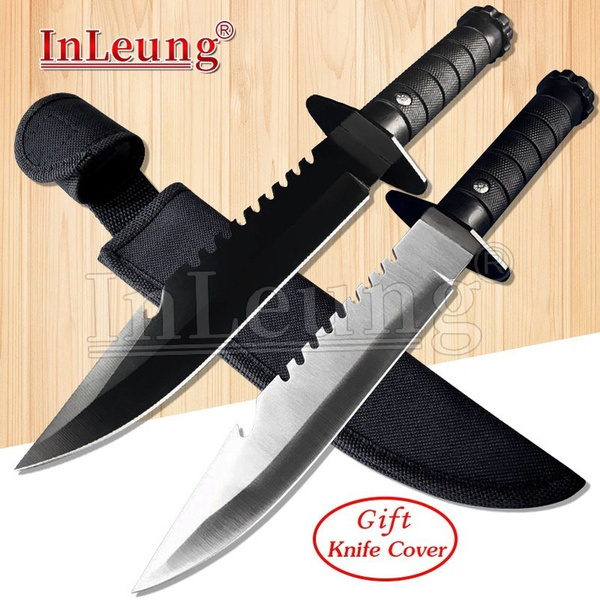 Tactical Survival Camping Hunting Dagger Tactics Small Straight Knife ...