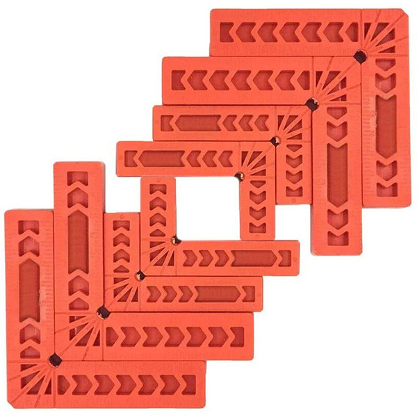 8Pcs Positioning Squares For Woodworking 90 Degree Corner Right Angle ...