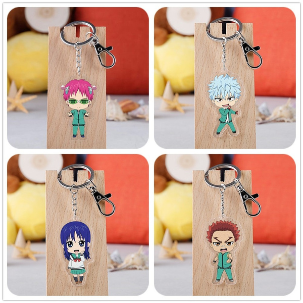 Anime Saiki Kusuo No Sainan Teruhashi Kokomi Anime Acrylic Keychain Strap Keyring Figure Wish