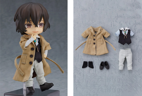 Anime Bungo Stray Dogs Dazai Osamu Real Suit Action Figure Dazai Q Ver ...