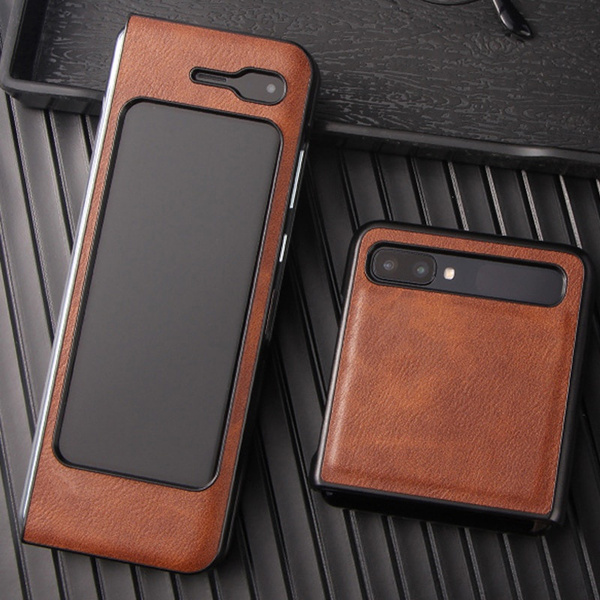 For Samsung Galaxy Z Fold 2 5G Case Fashion Leather Phone Cover for ...