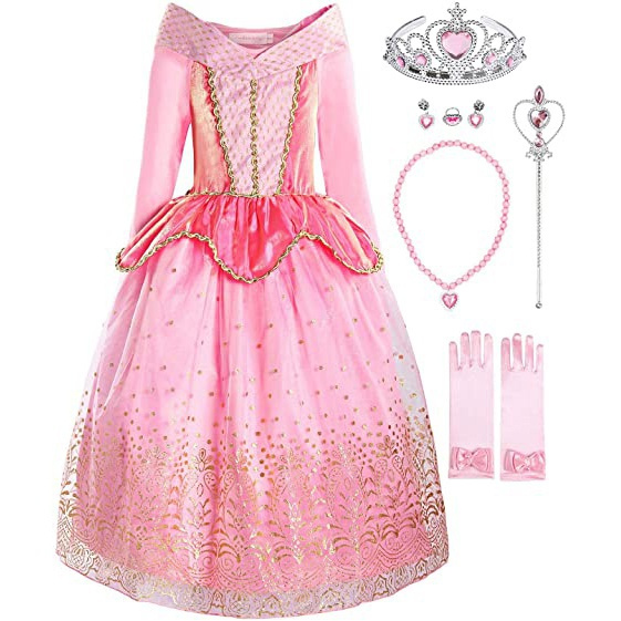 Girls Pink Princess Dress Up Costume | Wish