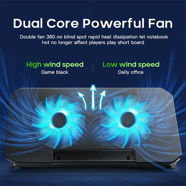 USB Adjustable Laptop Radiator Ice-sealed Air-cooled Lifting Stand ...