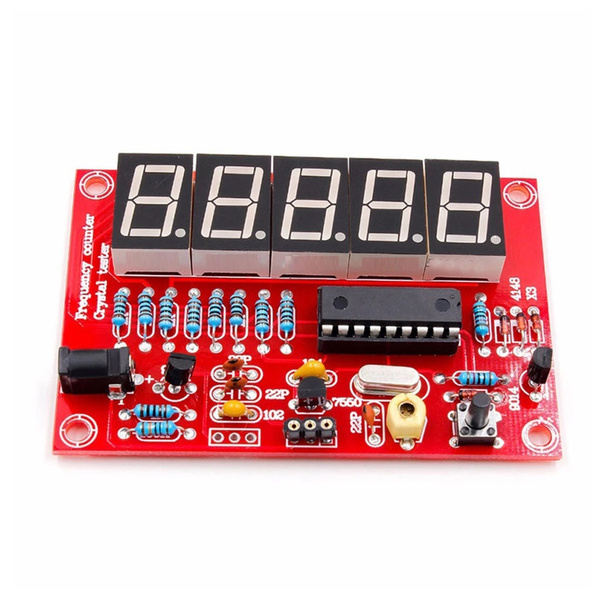 1Hz-50MHz Crystal Oscillator Frequency Counter Tester Digital LED 5 ...