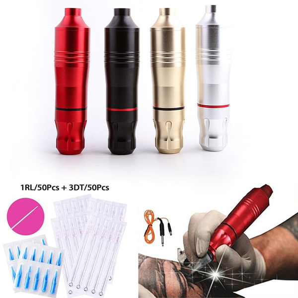 Professional Rotary Tattoo Pen Body Art Tattoo Machine Carved ...