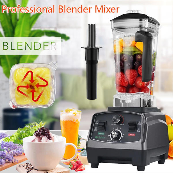 New 3HP 2200W Heavy Duty Commercial Grade Automatic Timer Blender High ...