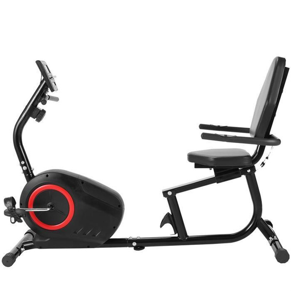 Magnetic Resistance Recumbent Exercise Bike With 8 levels magnetic ...