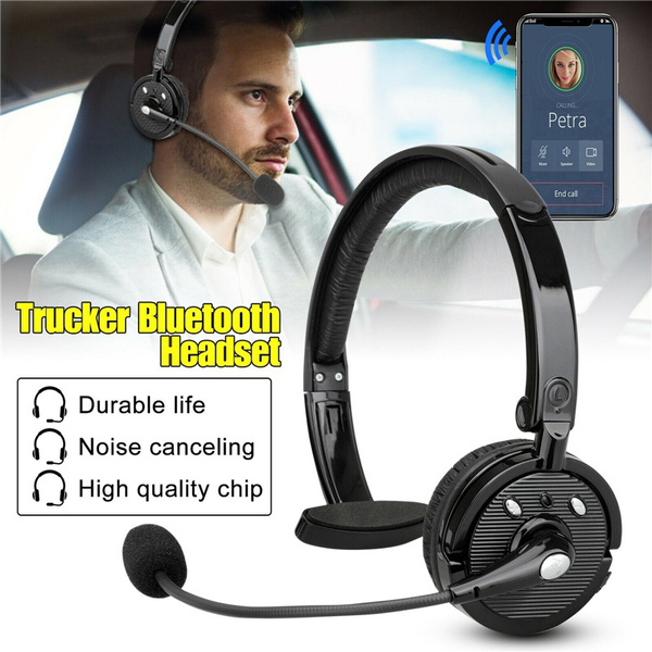 Pro Trucker Bluetooth Headset/Cell Phone Headset with Microphone ...