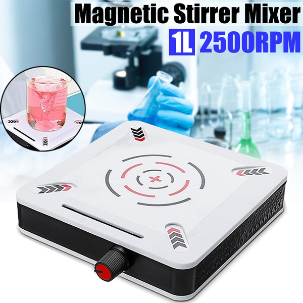Mini Magnetic Stirrer 0-2500RPM Speed 12V 1000mL Magnetic Mixer ...