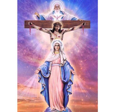 NEW Jesus Cross Religious 5d Diy Diamond Paintings Full Drill ...