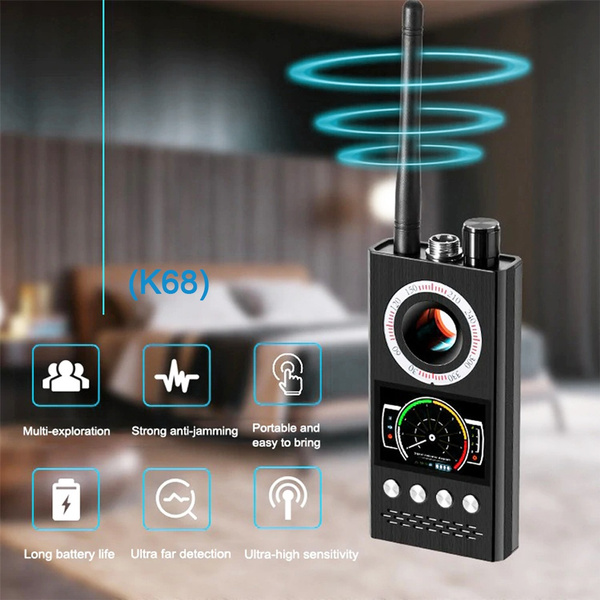 K68 Multifunctional Detector Hidden Camera Detectors Rf Signal Wireless