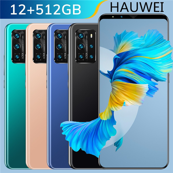 HAUWEI Duplicate P40pro 2K Android OS 9.1 System 4800mAh 6G+128G 5.8 ...